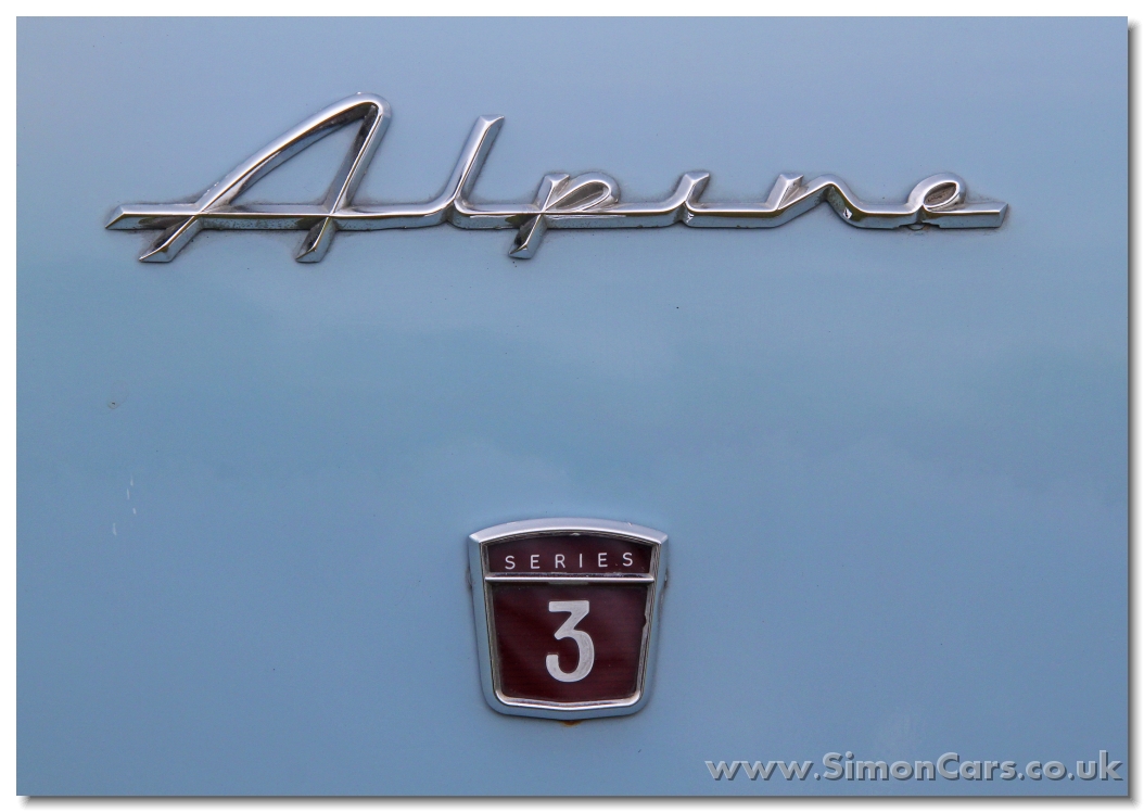 Sunbeam Alpine Logo 1967 Sunbeam Alpine GT Series V Cars Tig.gg